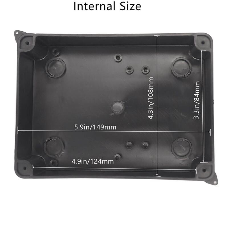 2X Electrical Box, Outdoor Waterproof Box IP65 Junction Box with ...