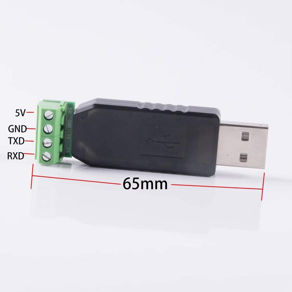 USB 2.0 232 RS232 Converter Adapter Cable 4 Pin Serial Port TX RX GND ...